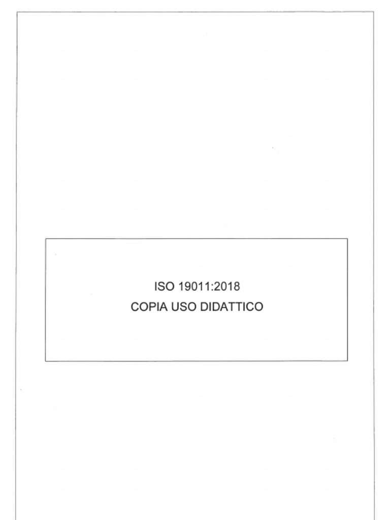 Iso 19011 2018 | PDF