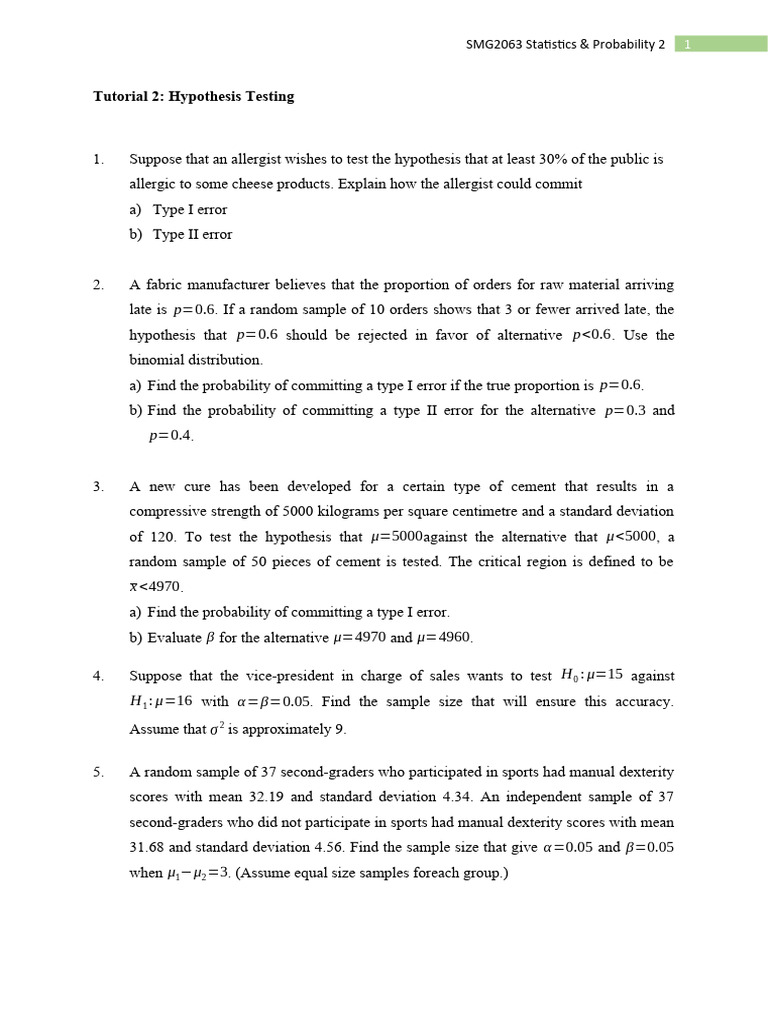 Tutorial 2 Pdf Teaching Methods And Materials