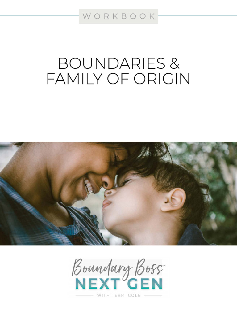 Boundaries and Family | PDF | Parenting | Sibling