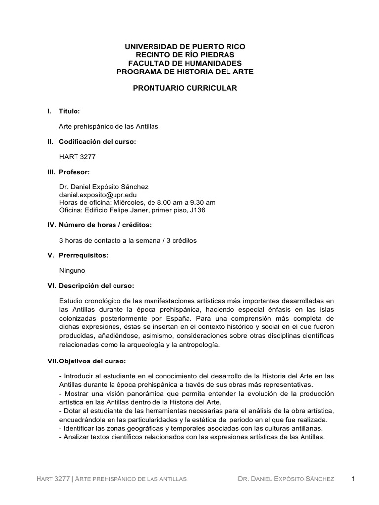 HART 3277 Prontuario | PDF | Puerto Rico | San Juan
