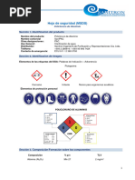 Hoja - de - Seguridad Pac (Policloruro de Aluminio) | PDF | Aluminio | Potasio