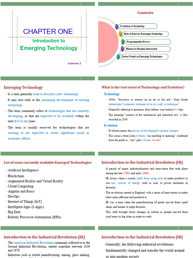 EmergChapt (1 6) | PDF | Human–Computer Interaction | Apache Hadoop