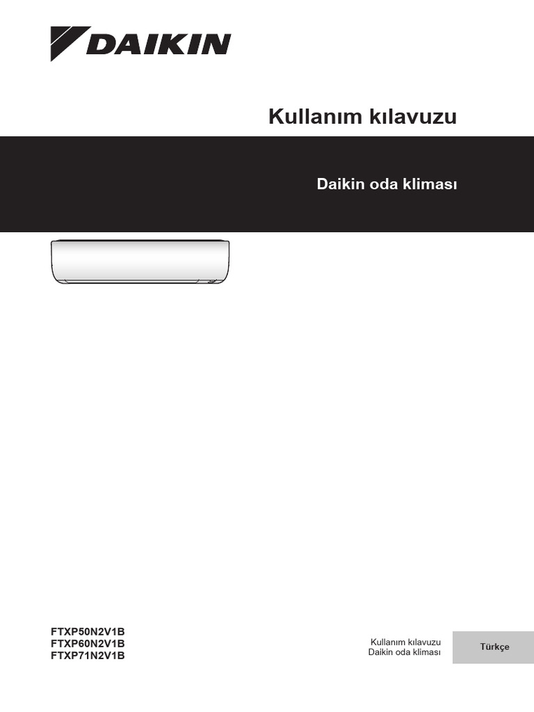 Daikin Shira Eco 50 71 KW Kullanim Kilavuzu | PDF
