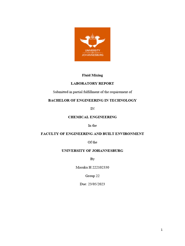 fluid mixing | PDF | Reynolds Number | Fluid Dynamics