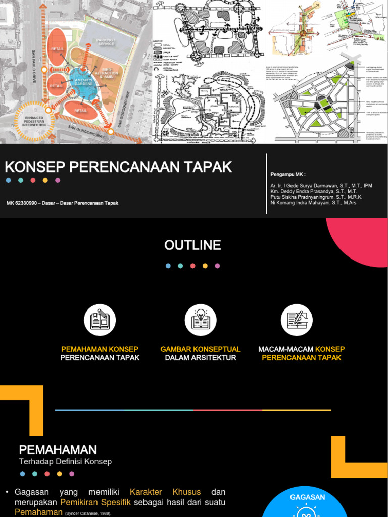 Konsep Perencanaan Tapak | PDF