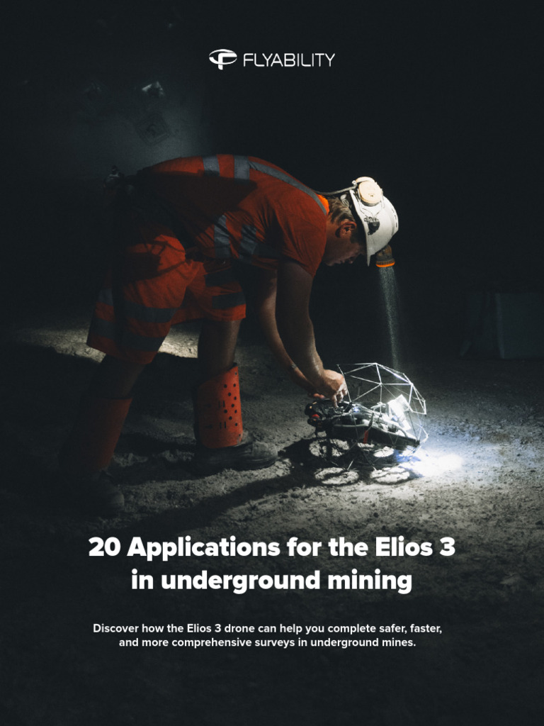 Elios 3 Drone Uses in Underground Mining | PDF | Lidar | Unmanned ...