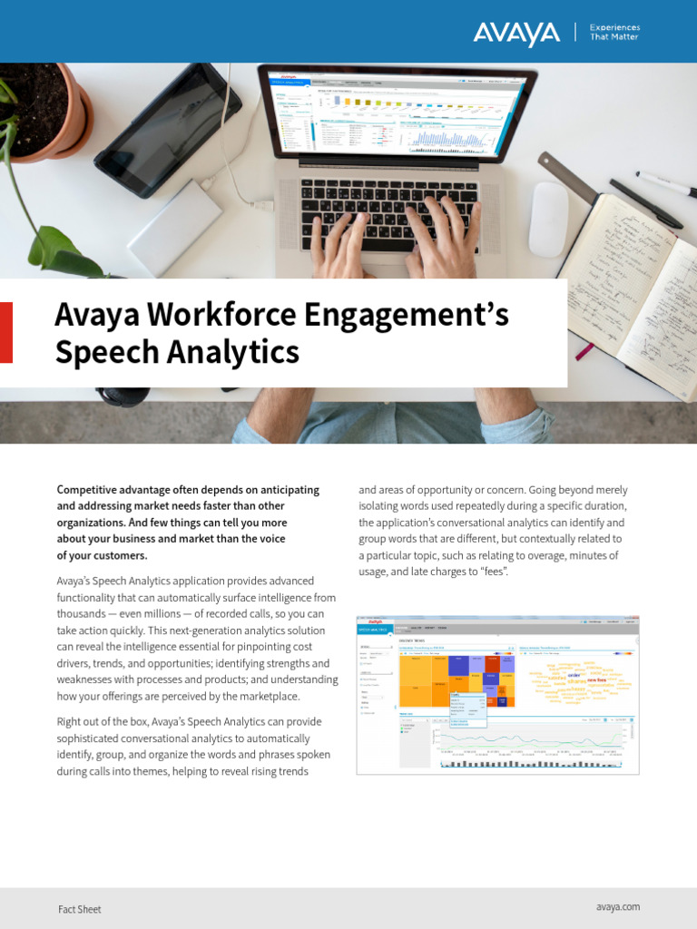 Fact Sheet Speech Analytics | PDF | Analytics | Human Communication