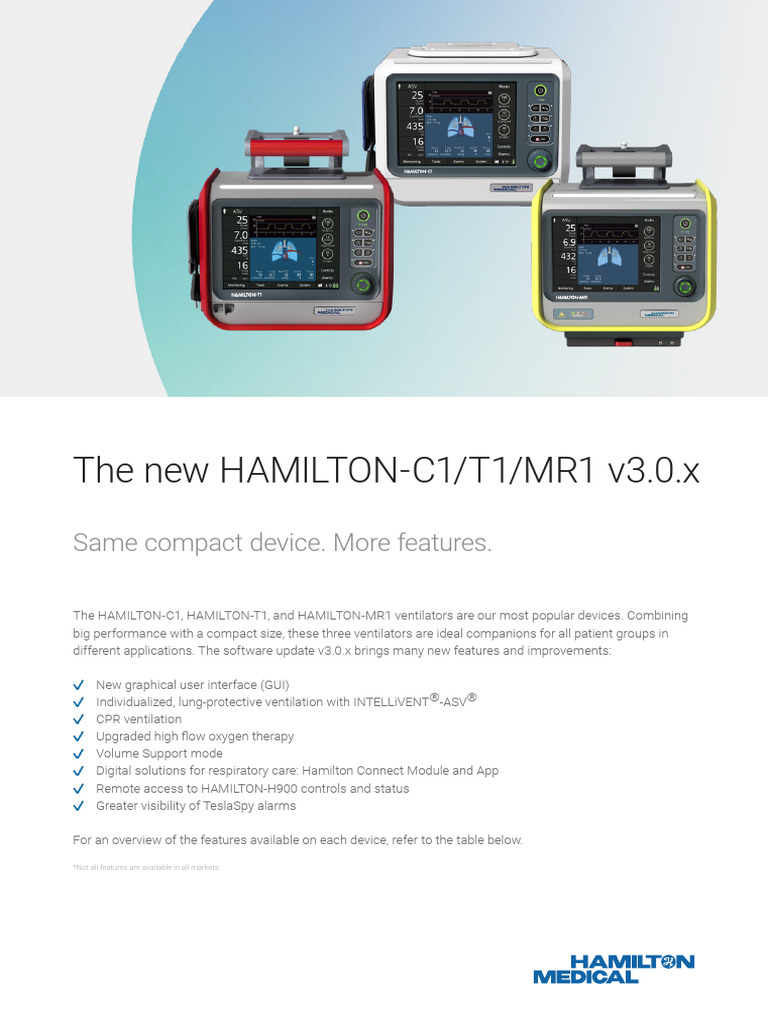 New Hamilton c1 t1 Mr1 v3.0 Brochure en Elo20200105n.03 | PDF ...