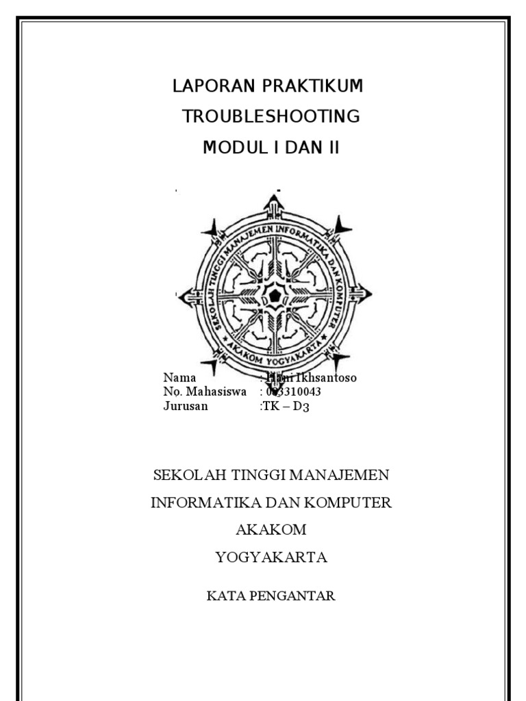 Laporan Troubleshooting 1-2 | PDF