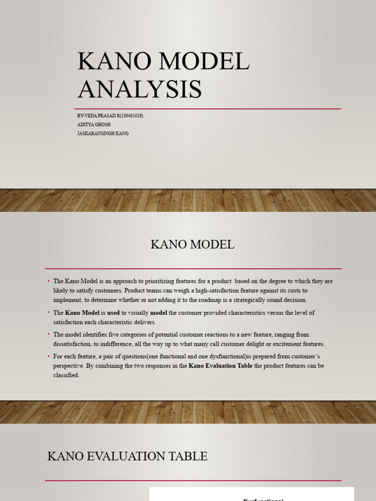 KANO Model ANALYSIS | PDF | Land Vehicles | Sustainable Transport
