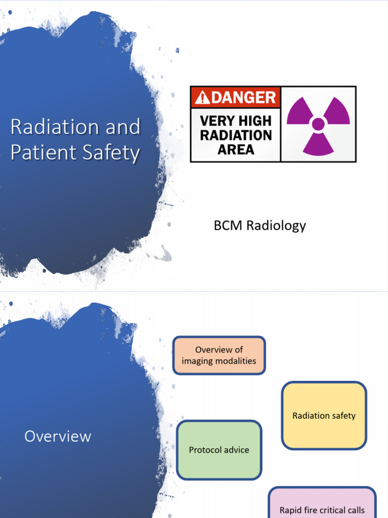 NEW Version - Radiation Safety Lecture - 4 WK - 23-24 - K Chiou | PDF ...