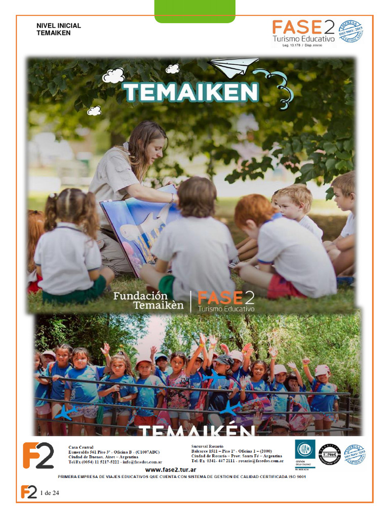 TEMAIKEN INICIAL Guia de Estudios | PDF | Biodiversidad | Naturaleza