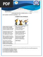 Ruth Rocha - Poema | PDF