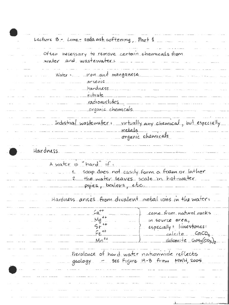 Softening Lime Soft Adsor Ion | PDF | Sodium Carbonate | Carbon Dioxide
