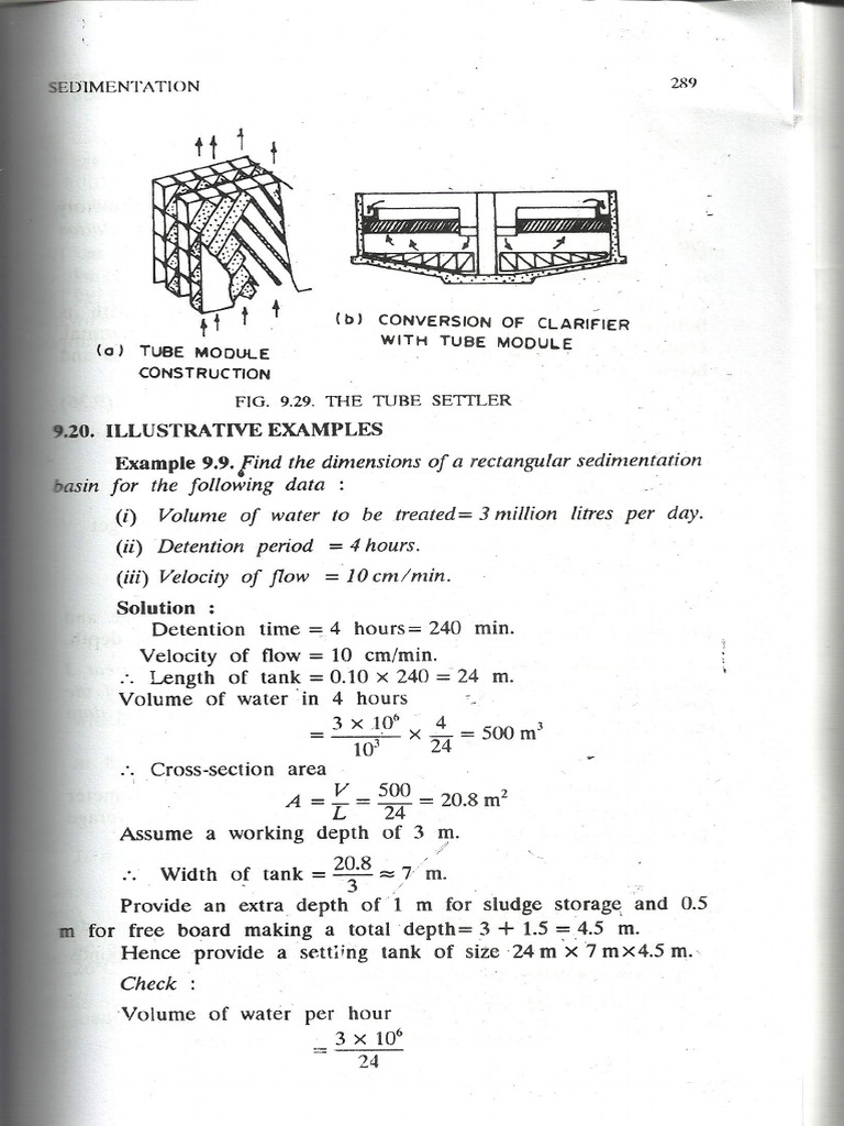 Sedimentation Numerical | PDF