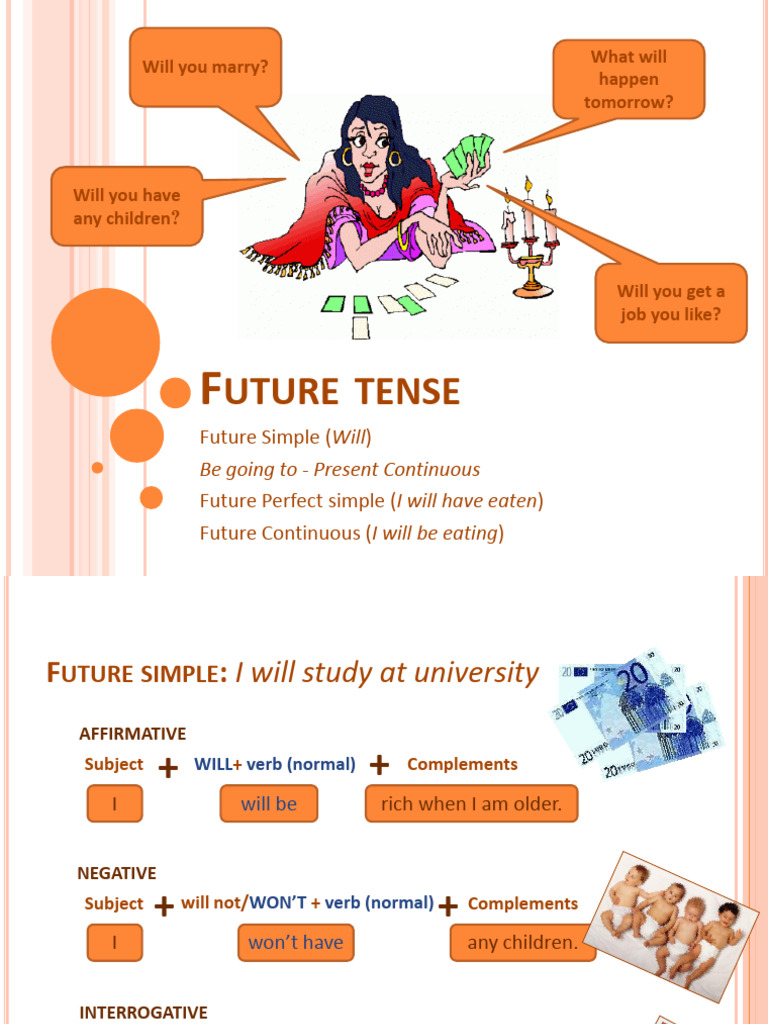Future Tense | PDF | Verb | Semantic Units