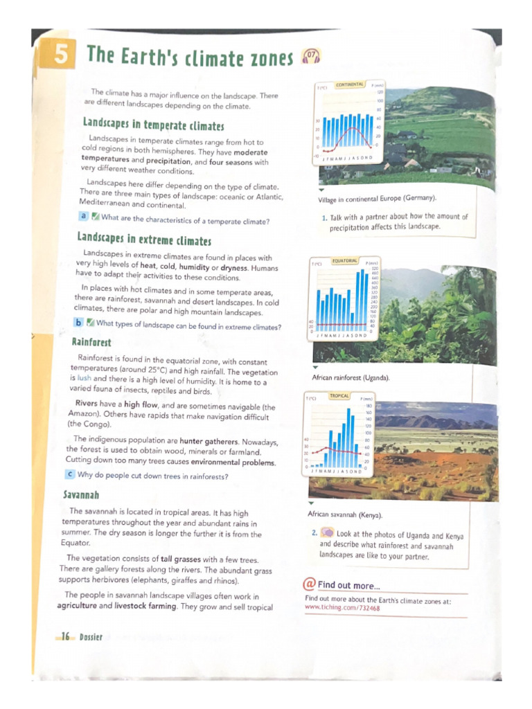 5 The Earth's Climate Zones (1) - Combinado | PDF