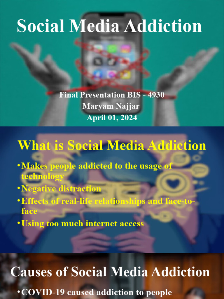 Social Media Addiction Final Presentation | Download Free PDF ...