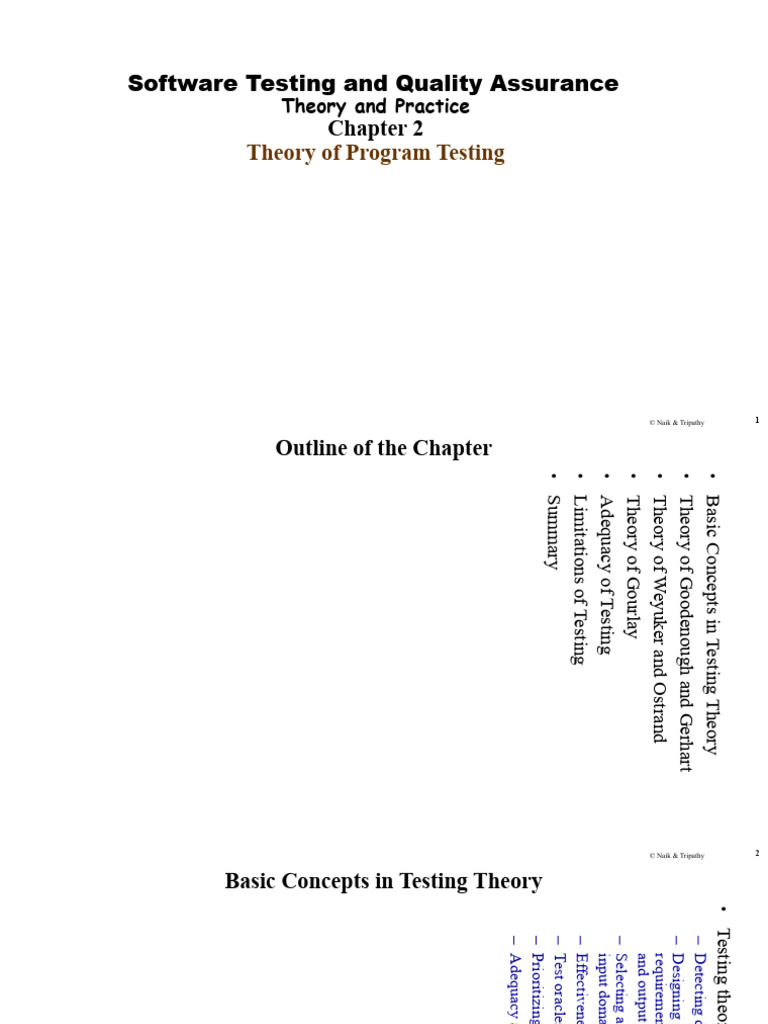 Ch2 Theory | PDF | Validity (Statistics) | Reliability Engineering