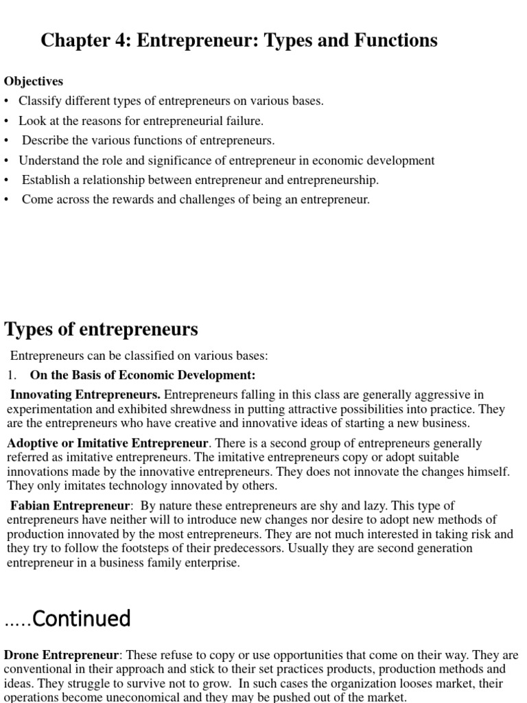 Chapter 4 | PDF | Entrepreneurship | Economic Growth