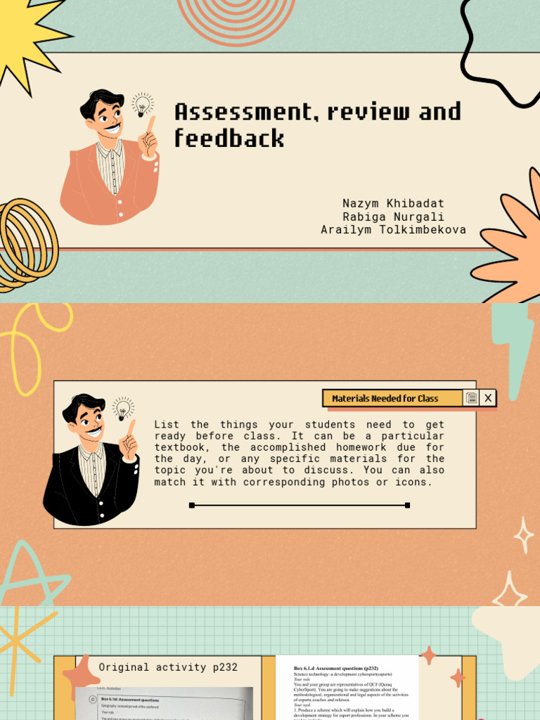 Clil Assessment, Review and Feedback | PDF