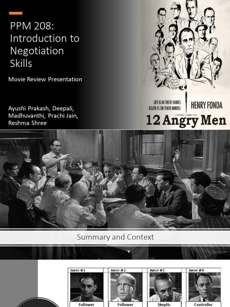 12 Angry Men | PDF | Negotiation | Empathy