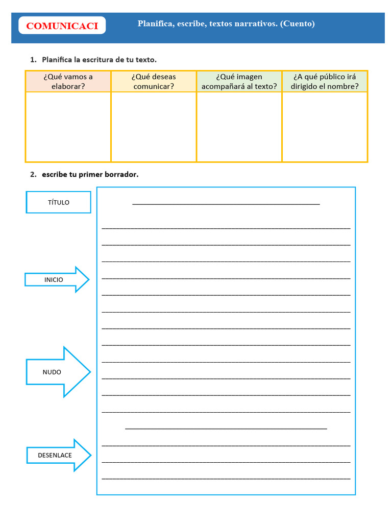 Guía para Escribir y Revisar Cuentos | PDF
