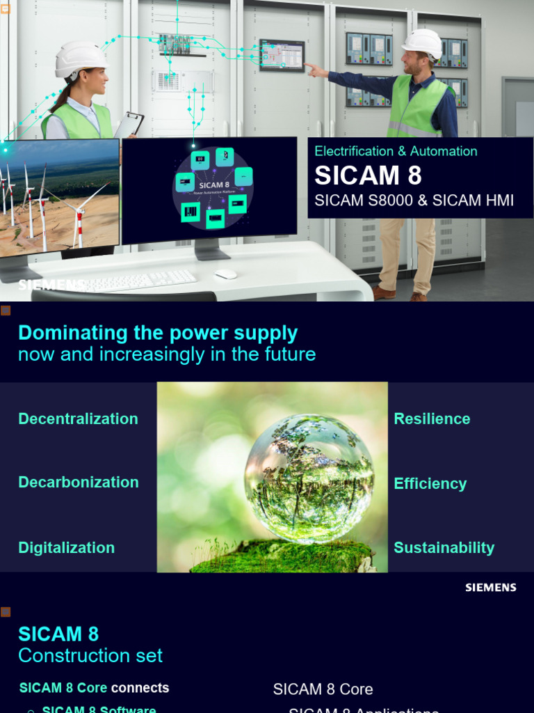 Sicam 8 Sicam Hmi Software Solution | PDF | Application Software | Linux