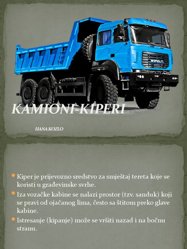KAMIONI-KIPERI | PDF
