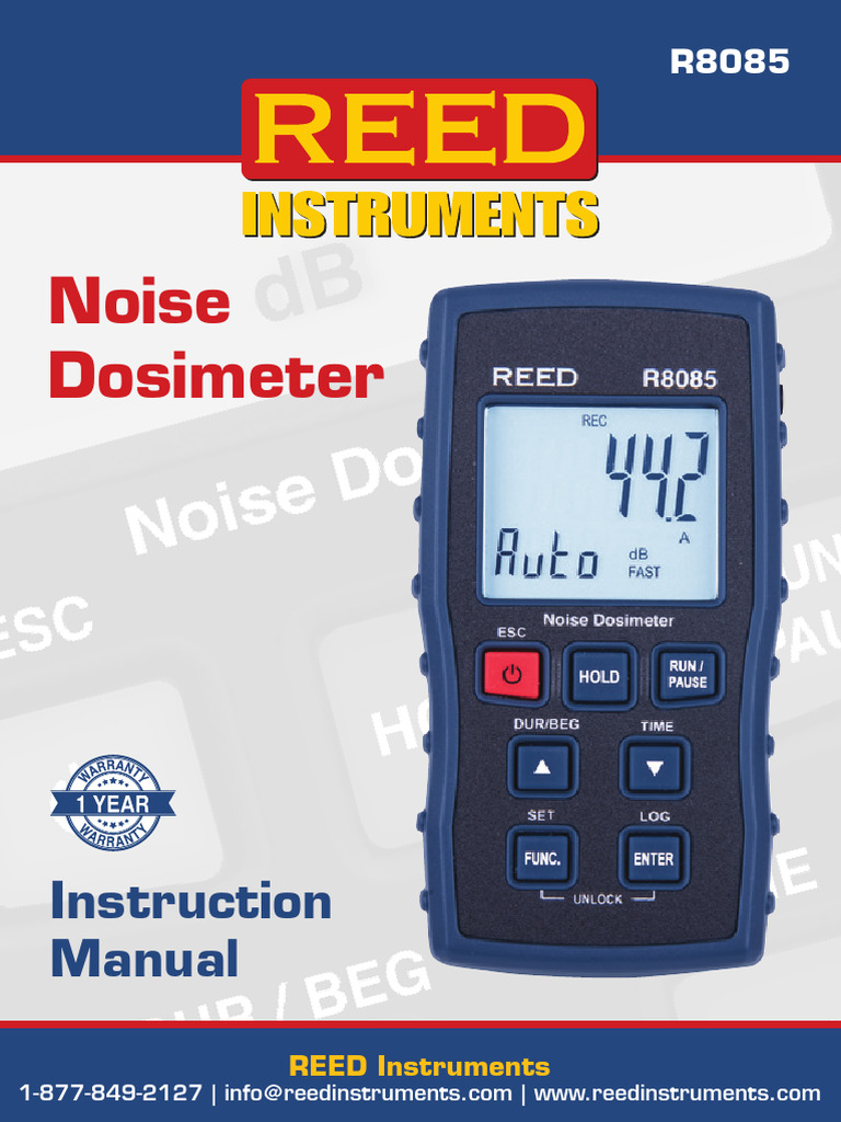 r8085 Manual | PDF | Sound | Acoustics