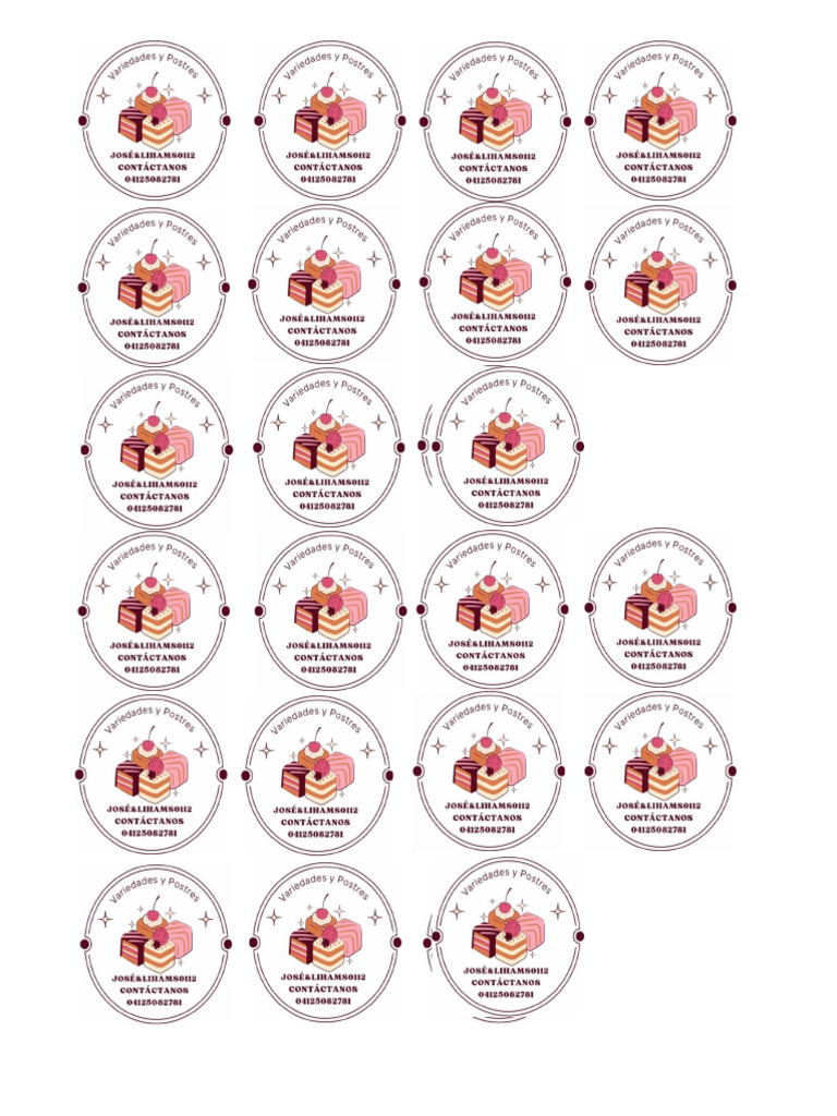 Etiquetas de Marbelis | PDF