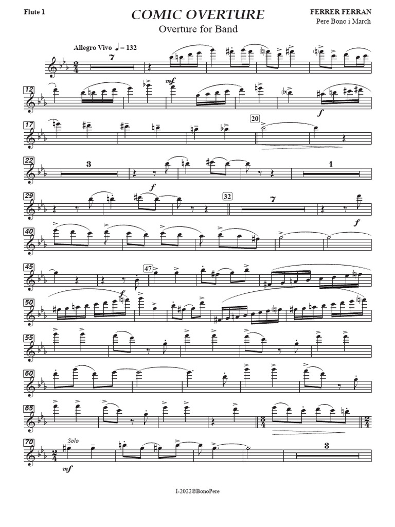 Comic Overture | PDF | Musical Forms | Musical Compositions