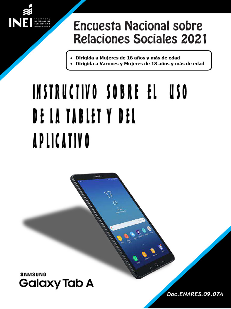 Guía de Uso para Tablet Samsung Galaxy Tab A | PDF | Tableta | Cargador ...