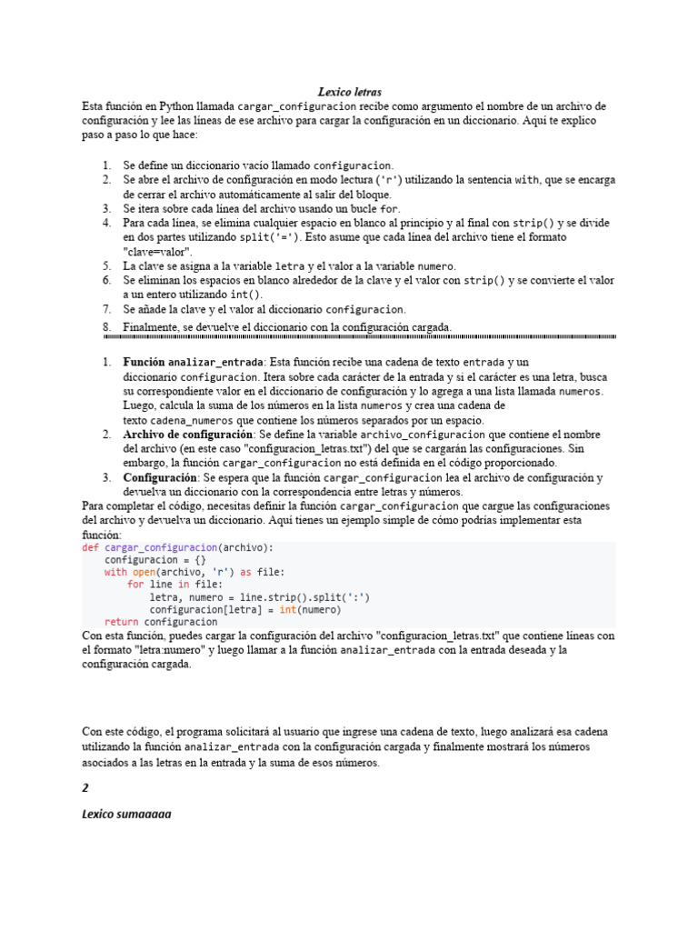 Esta Función en Python Llamada Tarea 17-03-2024 | PDF | Python (lenguaje de programación ...