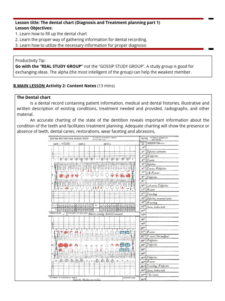 FPD - lec.SAS.4 Chart Personal Details History Taking | PDF | Pain ...
