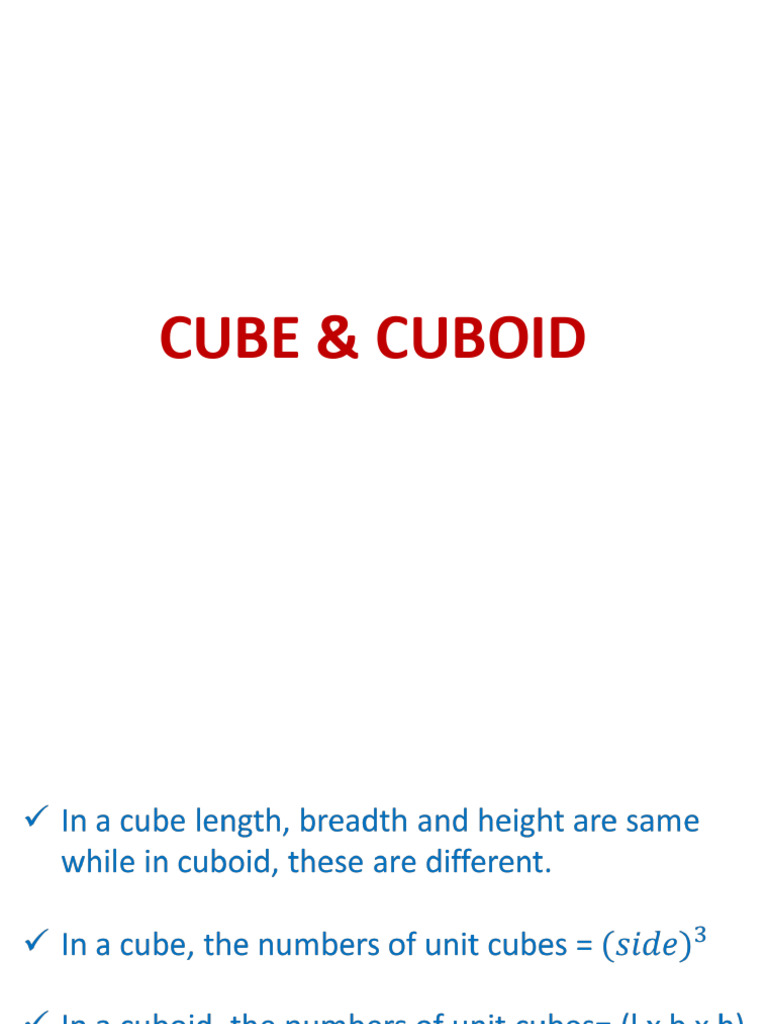 Cubes | PDF | Geometric Shapes | Euclidean Geometry