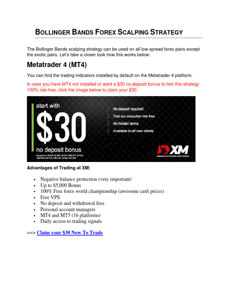 Bollinger-Bands-Forex-Scalping-Strategy | PDF | Foreign Exchange Market ...