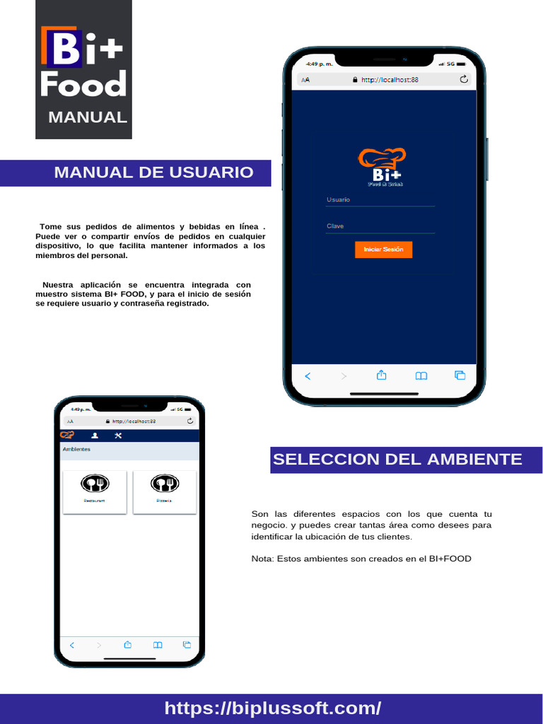 Manual Toma de Pedido FOOD | PDF | Informática