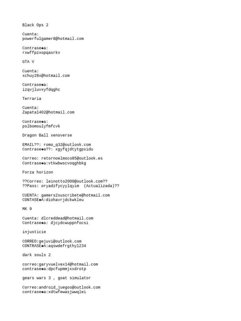 Cuentas de Xbox 360 PDF Free | PDF