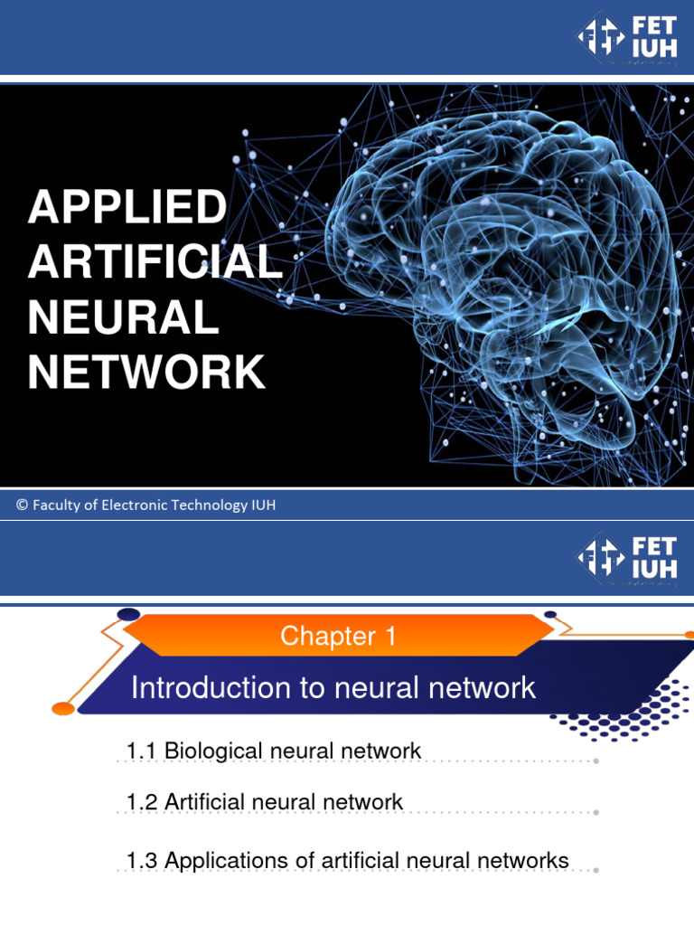 Chapter 1. Introduction To Neural Network | PDF | Artificial Neural Network | Neuron