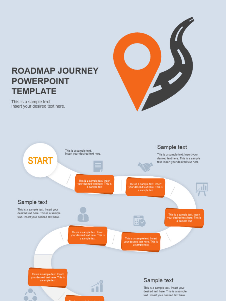 7273 01 Roadmap Journey Powerpoint Template 16x9 | PDF