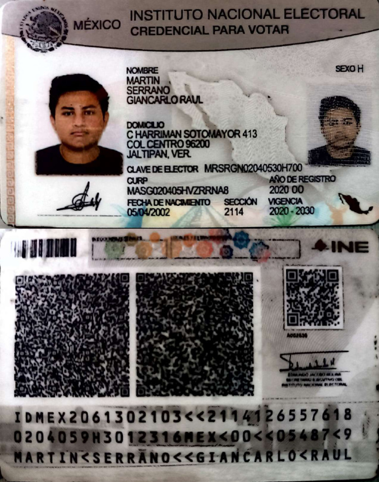 INE - Giancarlo Raul Martin Serrano - Compressed | PDF