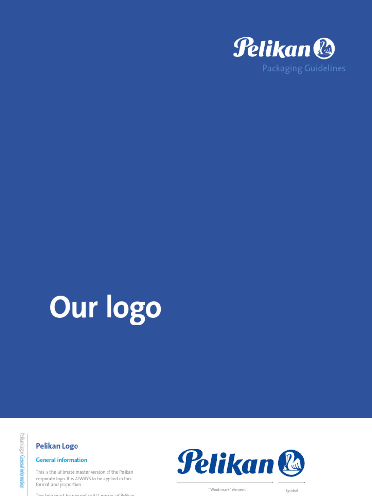 Pelikan_Logo_guidelines | PDF | Logos | Rgb Color Model