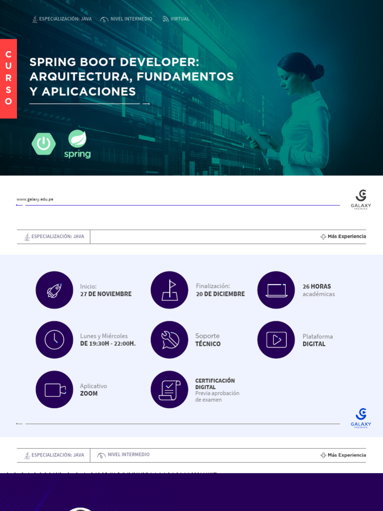 Curso Intermedio de Spring Boot 2023 | PDF | Spring Framework | Java (lenguaje de programación)