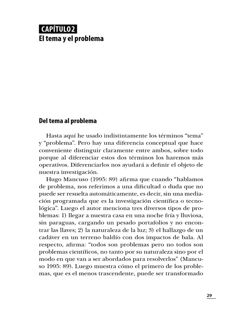 Nacuzzi L Cap 2 Tema Y Problema Pdf Hipótesis Multilingüismo