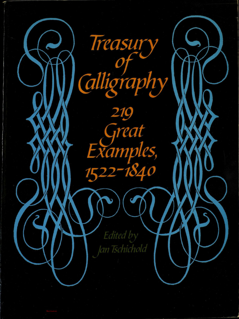 Treasury of Calligraphy, Jan Tschichold | PDF