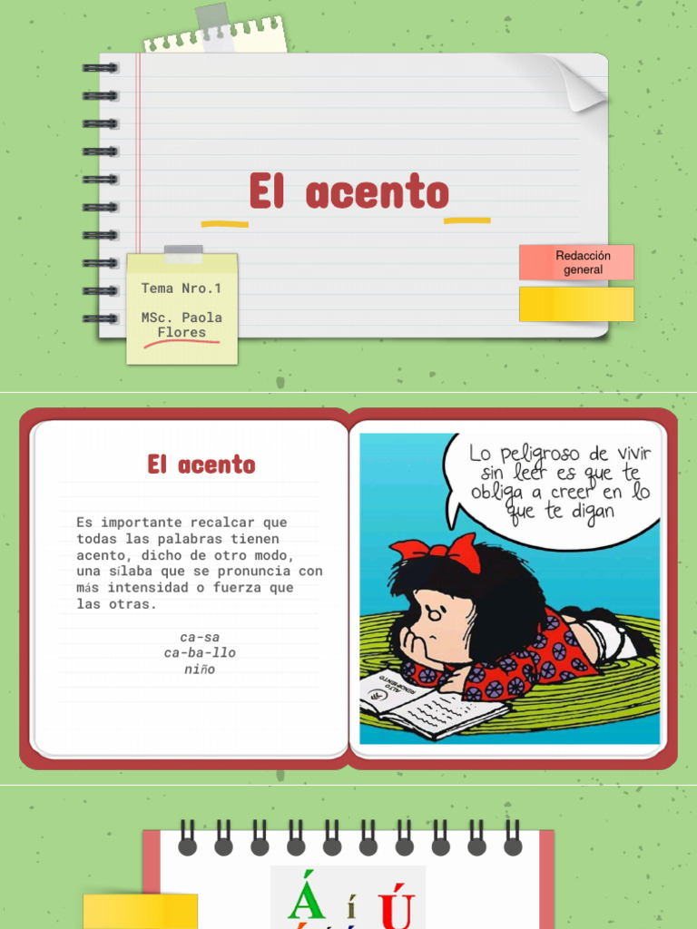 Tema Nro.1-El Acento | PDF | Lingüística | Fonética