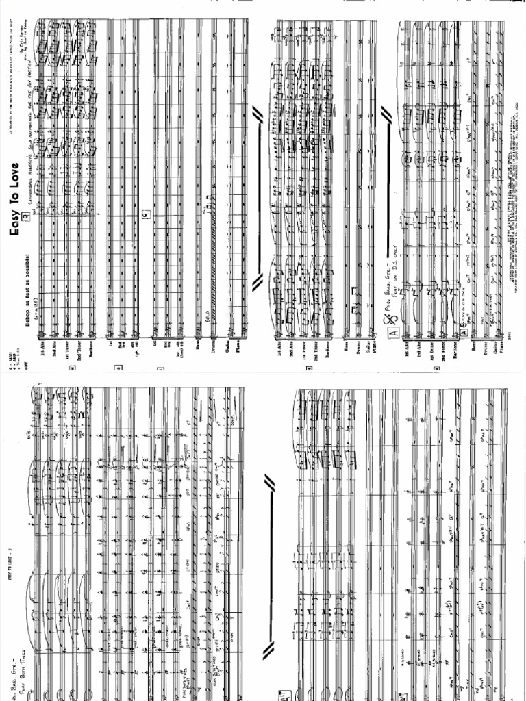 Dokumen - Tips - Easy To Love Score | PDF