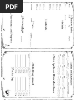 RPG Character Sheet Guide | PDF | Military Equipment | Weaponry