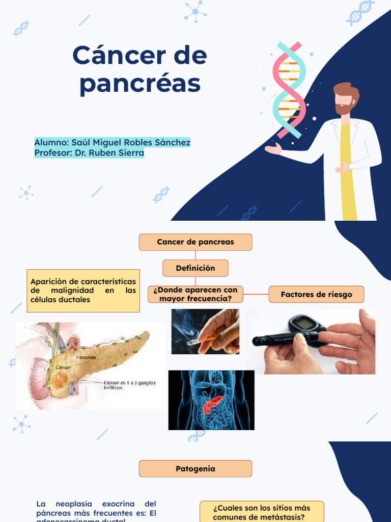 Cáncer De Pancreas | PDF | Cáncer | Cáncer de páncreas